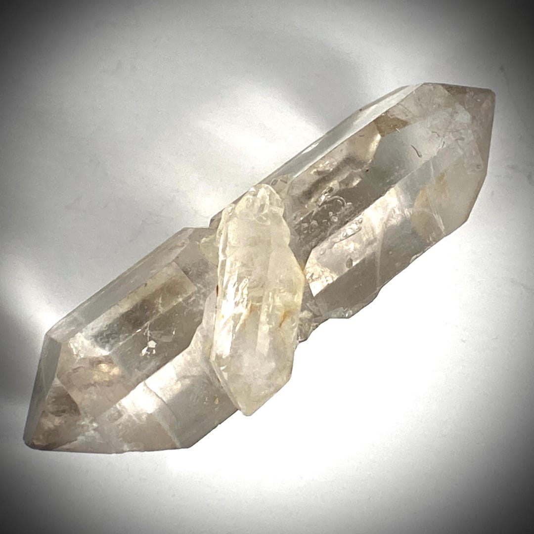 Double Termination Scepter Quartz Crystal Cluster - Etsy