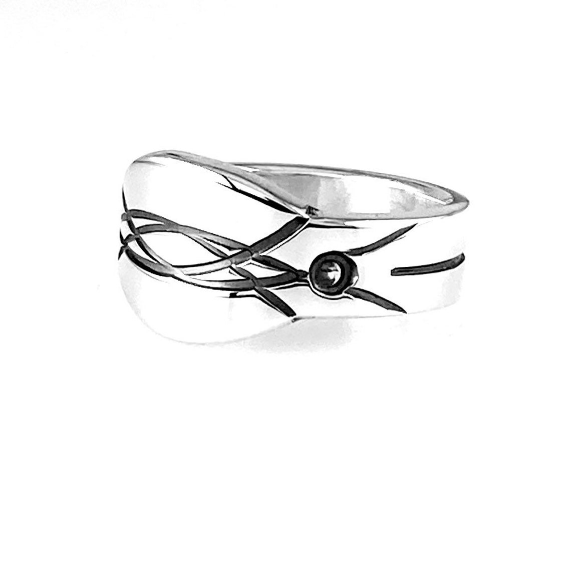 Contemporary Silver Ring Design - Etsy