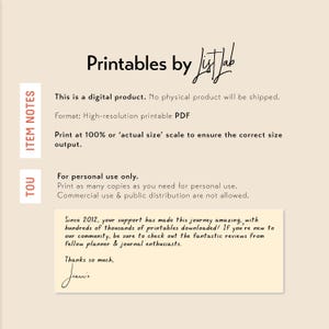 A6 Ring Travel Journal Set Printable Ring Planner Insert PDF Simple Theme - Etsy