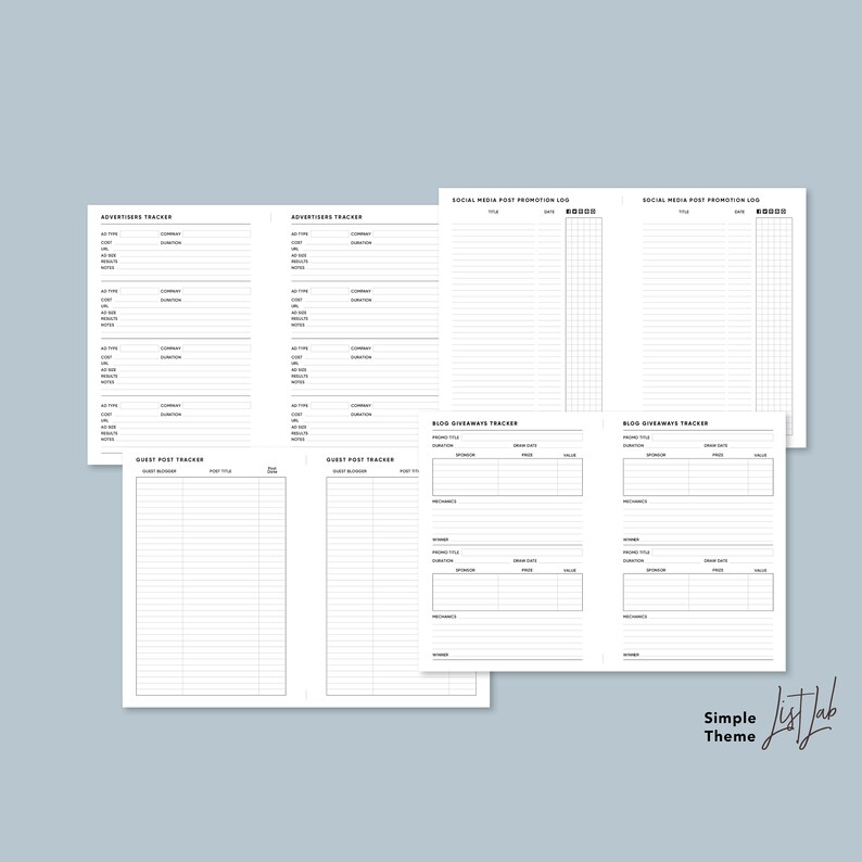 a5-half-letter-size-blog-kit-for-ring-planner-printable-pdf-etsy