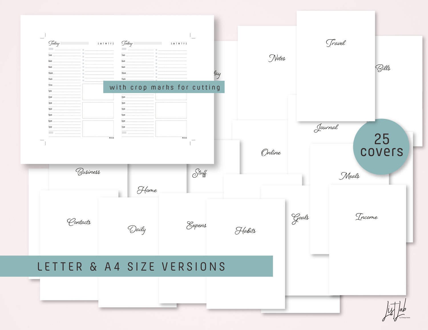 B6 Size Traveler's Notebook COMPLETE Inserts Bundle - Etsy