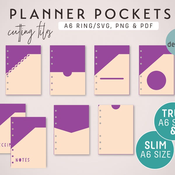 A6 Ring Planner - Etsy