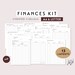 EVERYTHING BUNDLE A4 and Letter Size Planners - Printable UNDATED ...