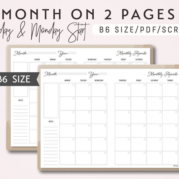 Printable Tn Inserts - Etsy