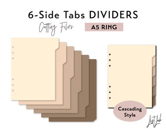 A5 PLANNER ENVELOPES Cutting Files Die Cutting Files Set 8 - Etsy
