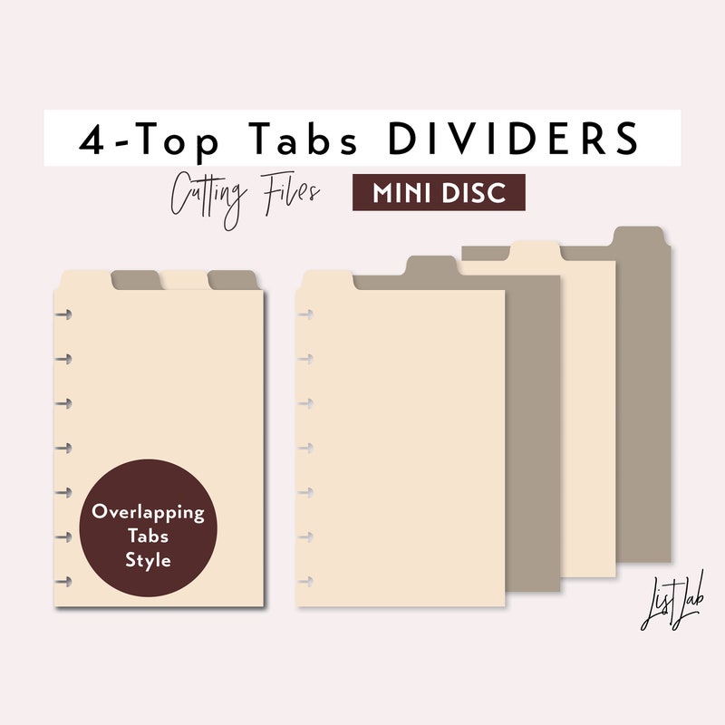 Mini Dividers Pdf - Etsy
