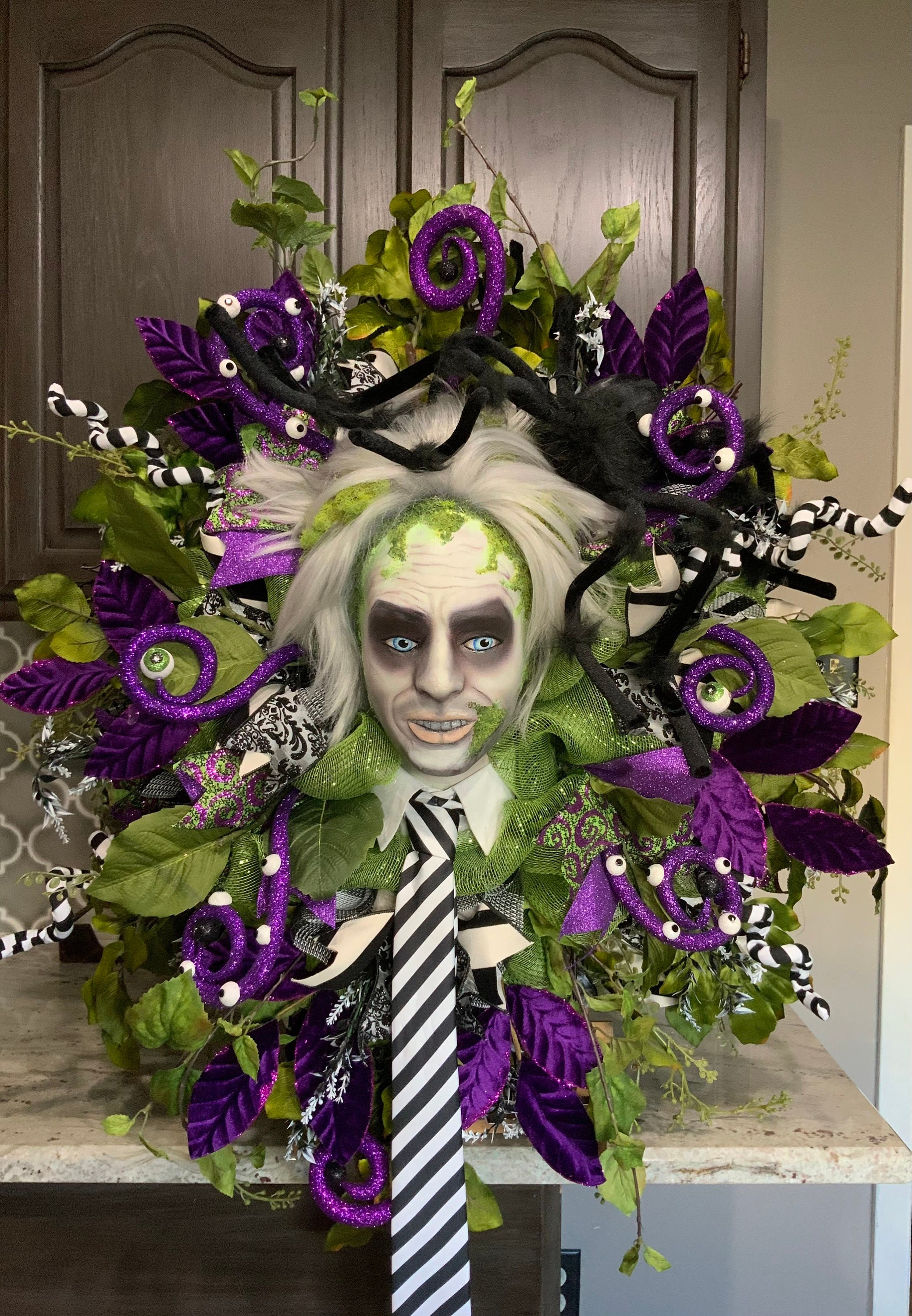 Beetlejuice Wedding Fireplace