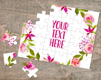 Personalized puzzle | Etsy