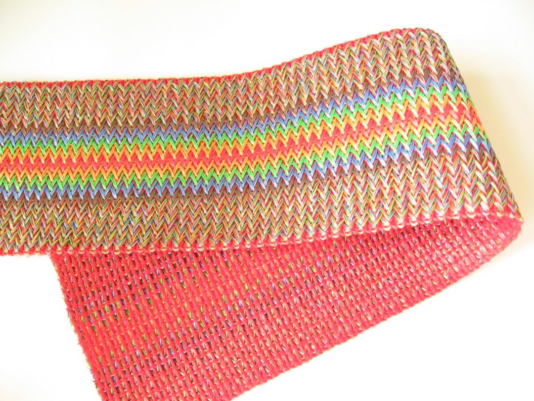Vintage Wide Multi Color Trim - Etsy