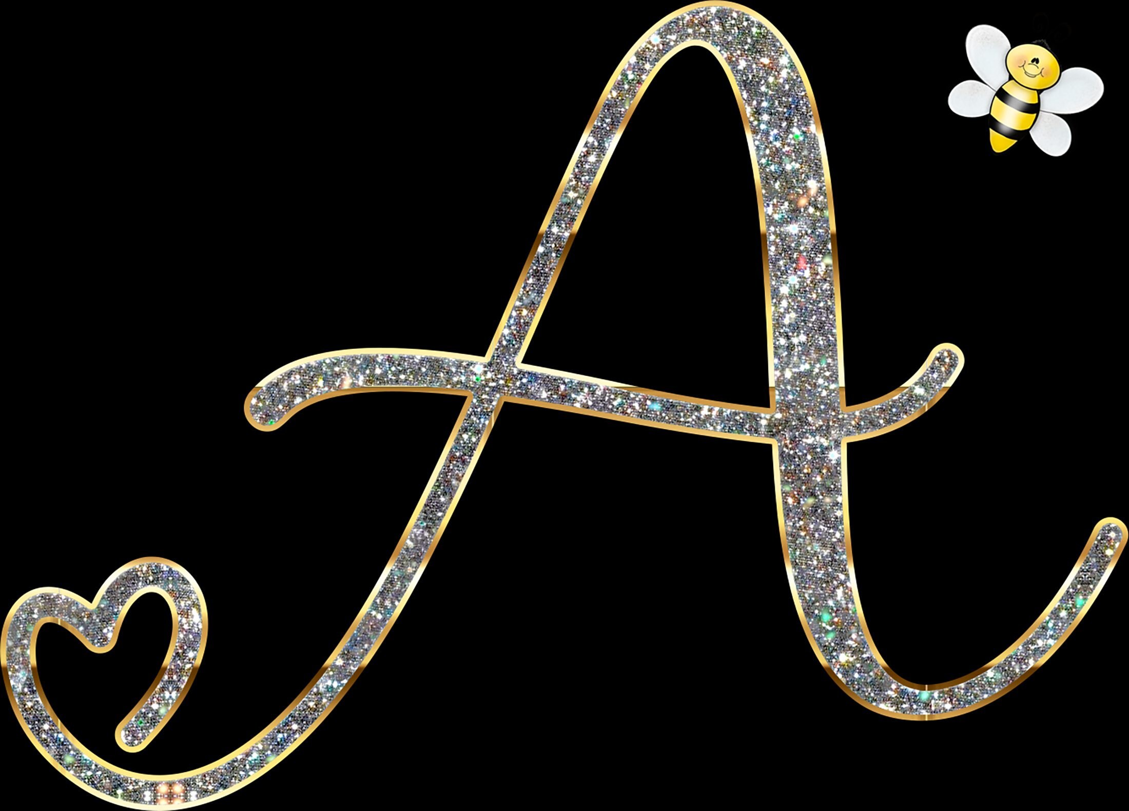 Bling Sparkly Diamond Alphabet Commercial Use Sublimation Graphic ...