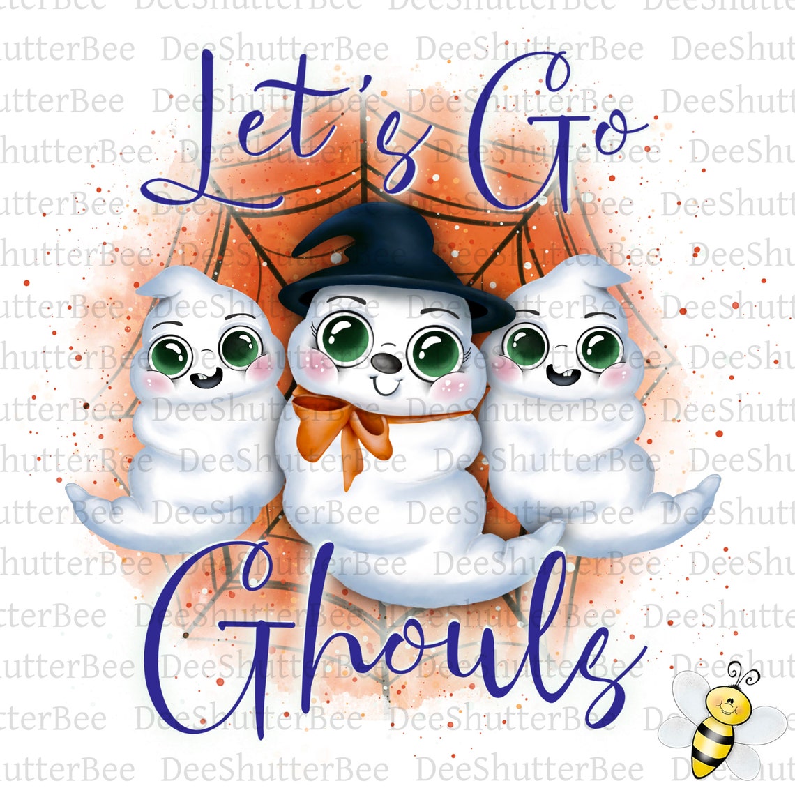 Let's Go Ghouls Ghost Halloween Sublimation Cute - Etsy