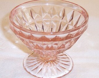 Glass sherbet dish | Etsy