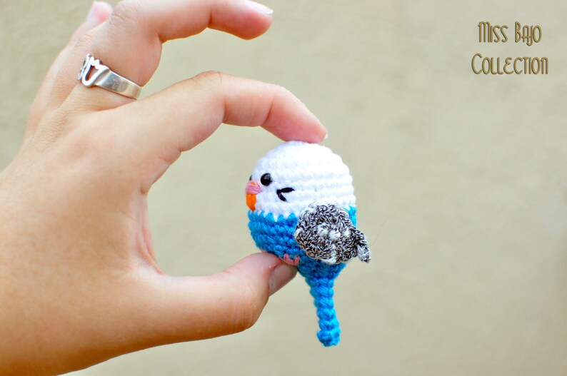 Dark Blue Parakeet Dark Blue Budgie - Etsy