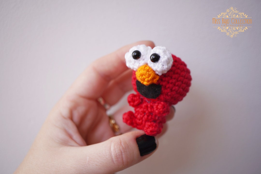 Cute Red Monster Plush Amigurumi - Handmade Crochet Toy - Fun Gift for ...
