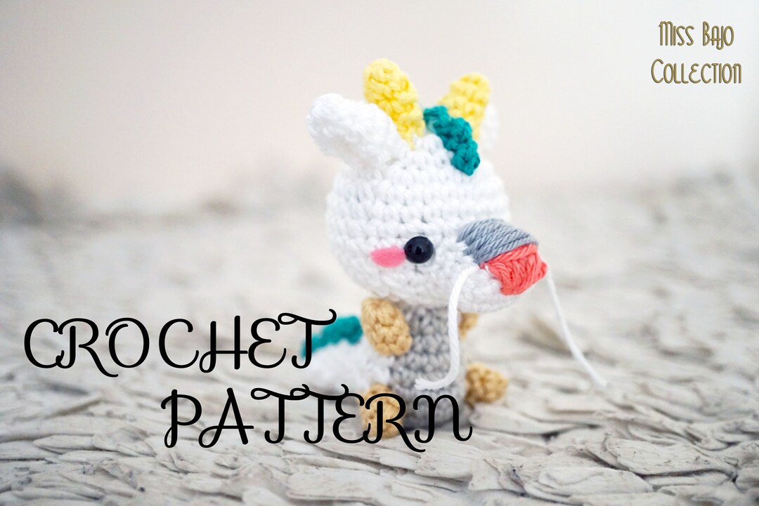 Inspiración Dragon Blanco [PATRÓN] PDF - Etsy