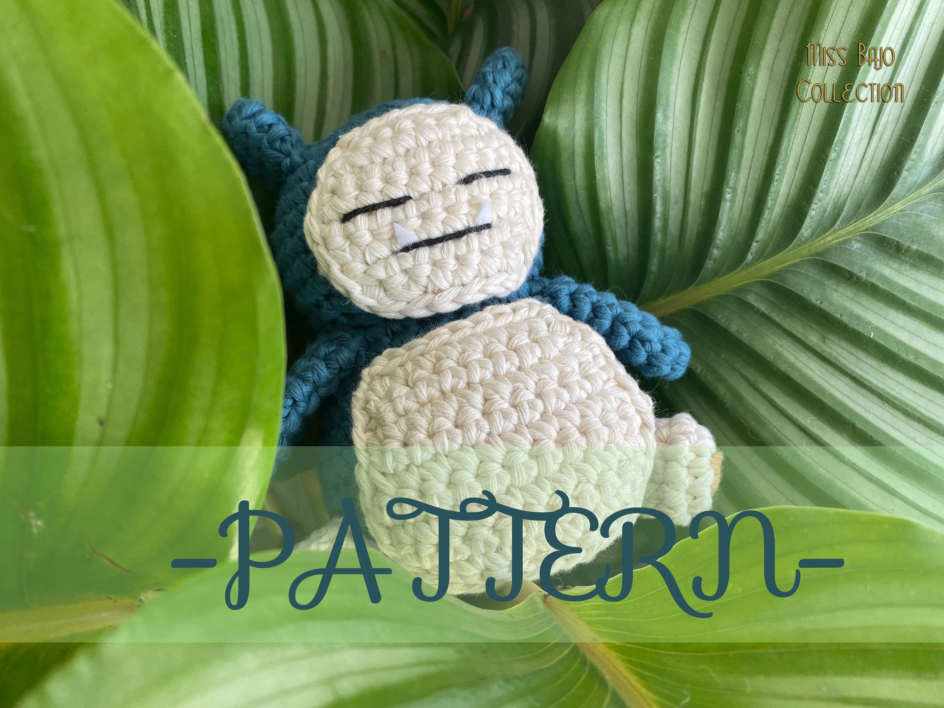 Inspired Sleepy Green Monster pattern PDF | Etsy
