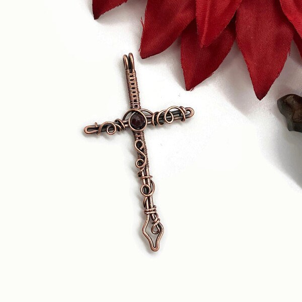 Wire Wrapped Cross - Etsy