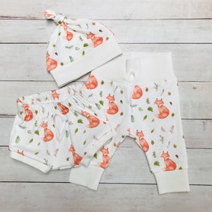 Organic Coming Home Woodland Fox Baby Clothes, Forest Animal Baby ...