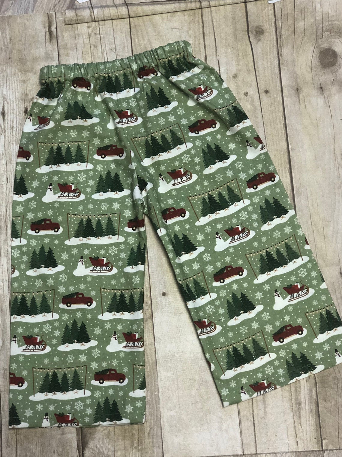 Christmas Pants for baby toddler and Boys Pants size 3m 6m | Etsy