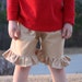 Uniform Navy, Khaki, and Black Ruffle Shorts Baby, Toddler, and Girls ...