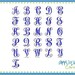 Add Cursive "elegant" Three Letter Monogram Initials to Your Item - Etsy