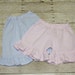 Seersucker Ruffle Shorts Blue Pink Khaki Gray Navy or Lime - Etsy
