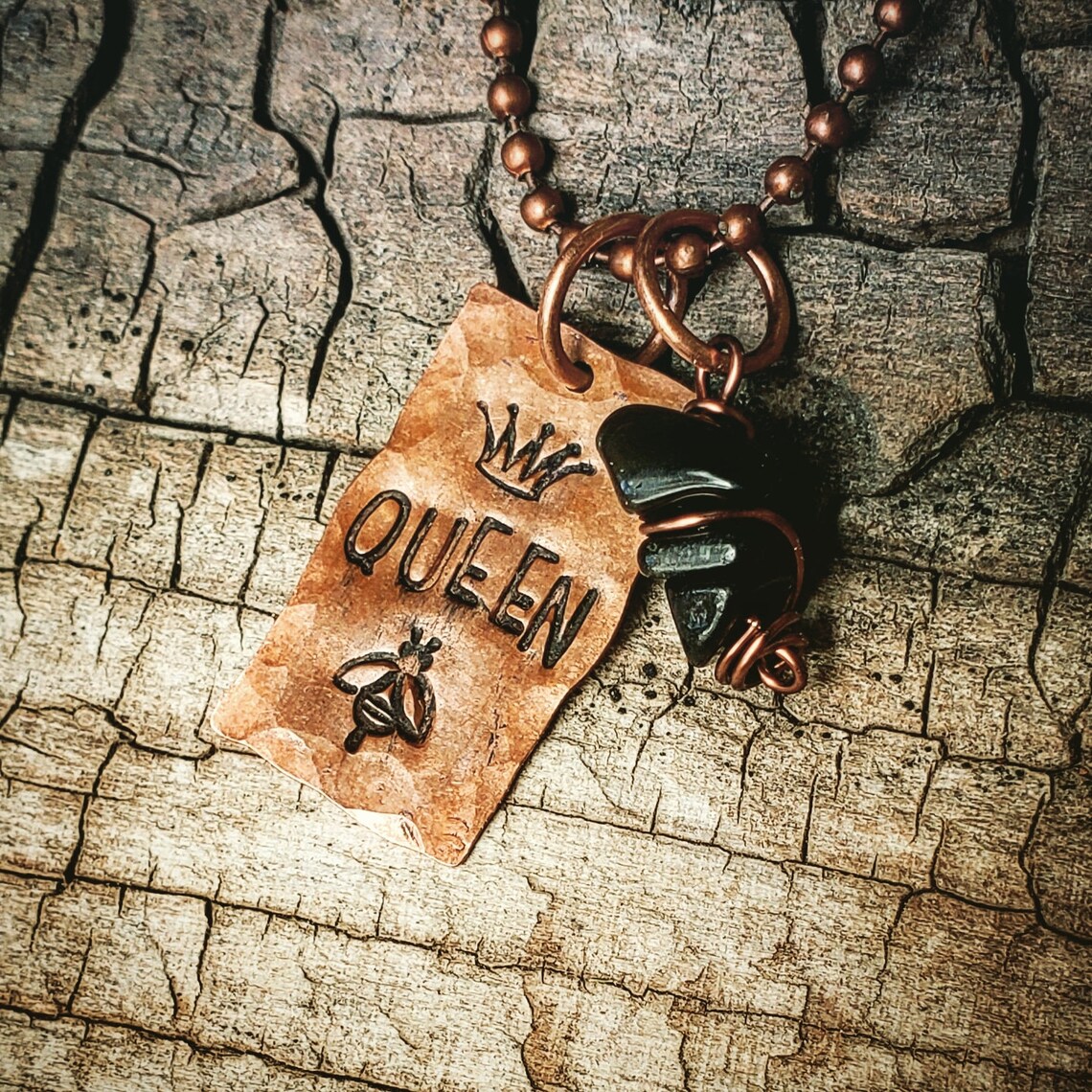 Queen Bee Necklace - Etsy