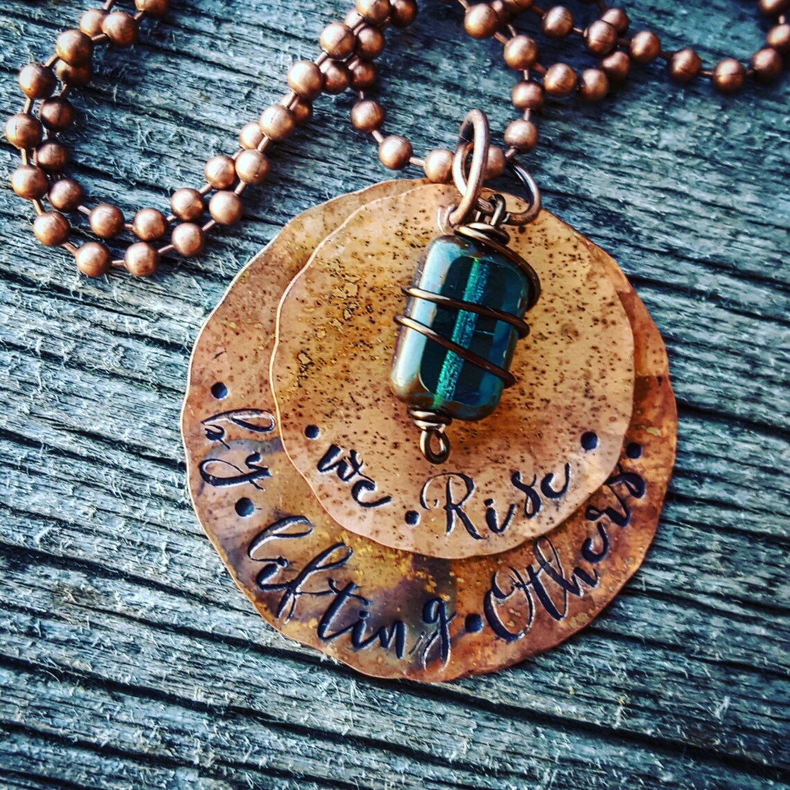 Inspirational Necklace - Etsy