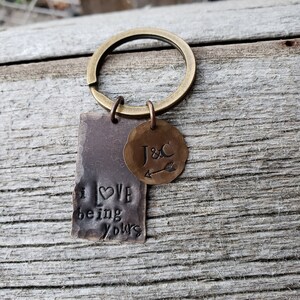Boyfriend Keychain; Husband Keychain; Valentines Gift; Couples Keychain ...