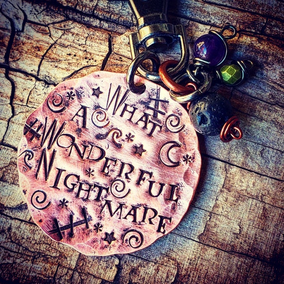 What a Wonderful Nightmare Keychain | Etsy