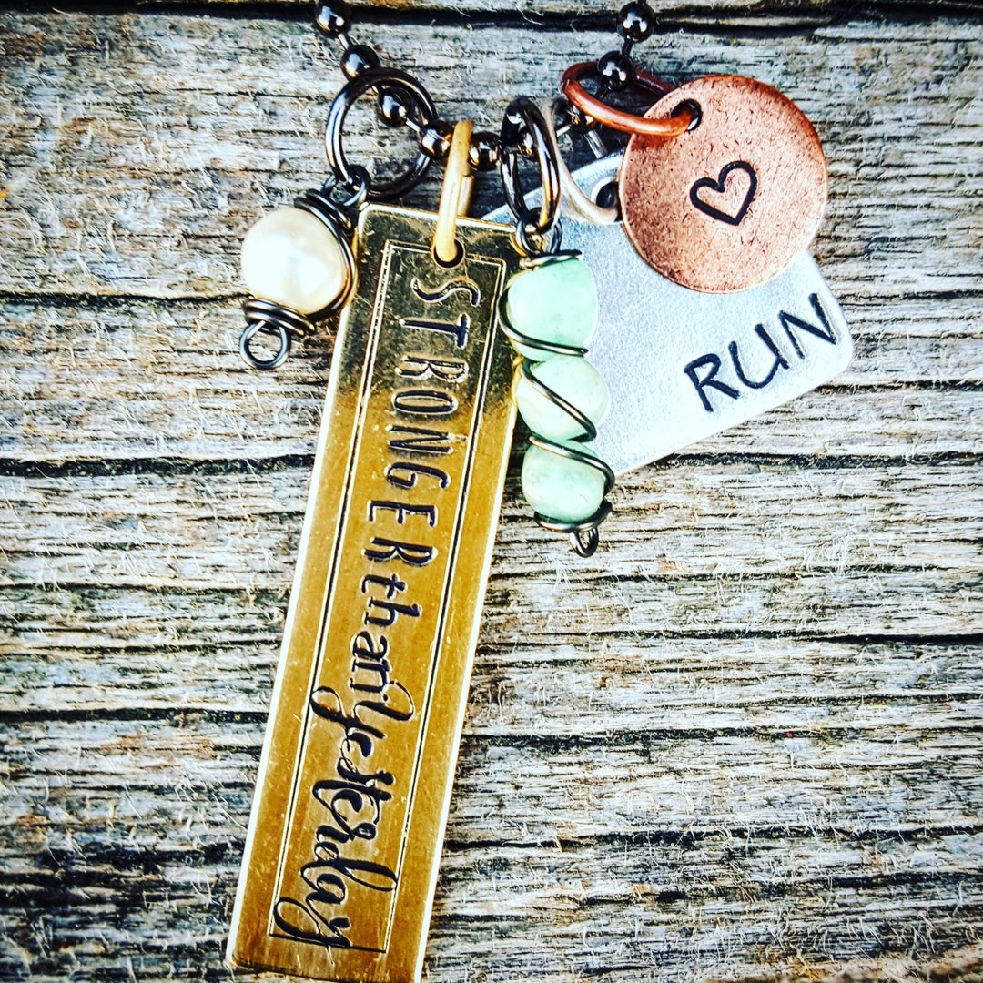 Runner Necklace, Race Necklace, Run Jewelry - Etsy