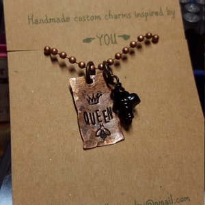 Queen Bee Necklace - Etsy