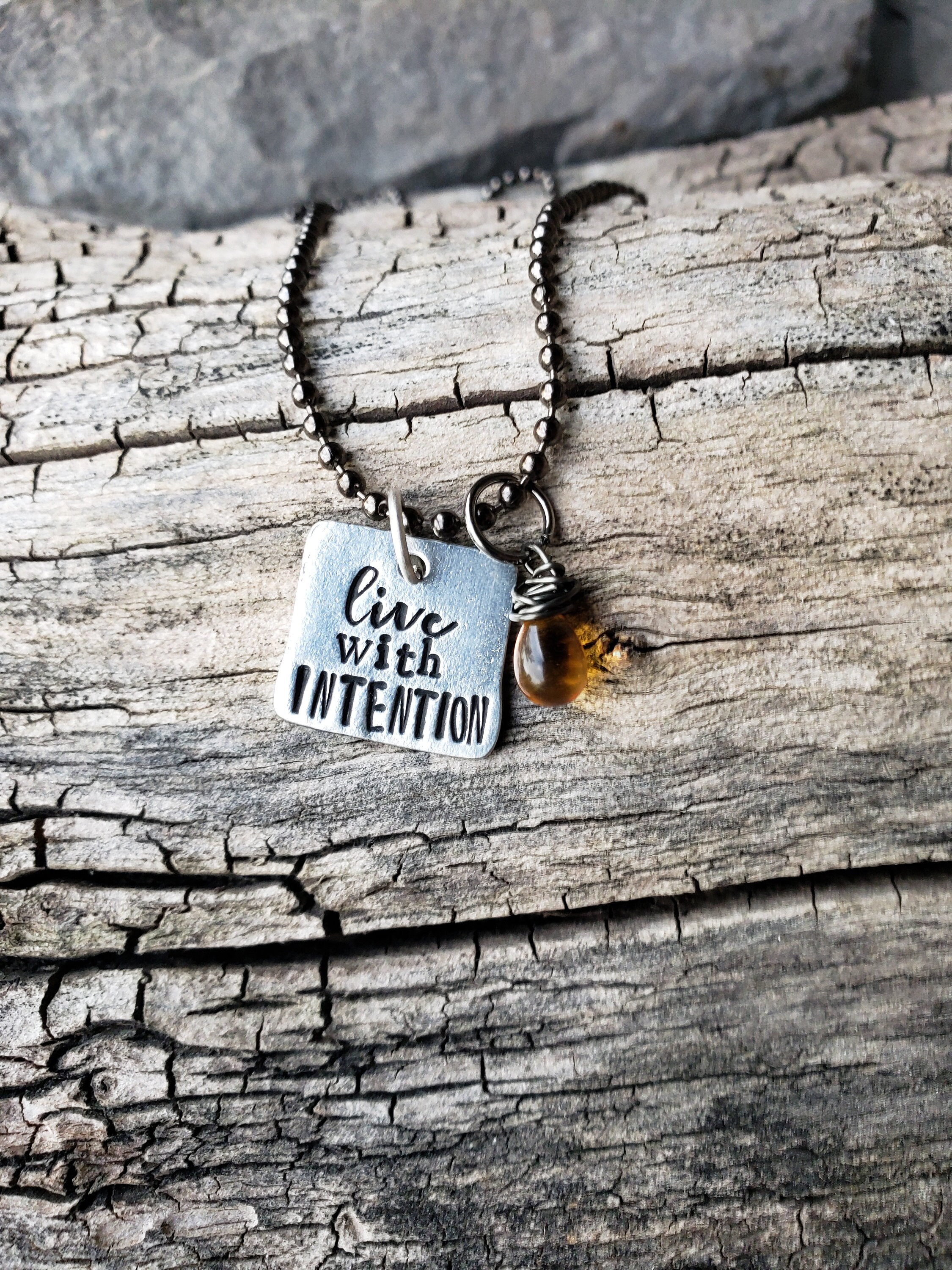 Live With Intention Inspirational - Etsy