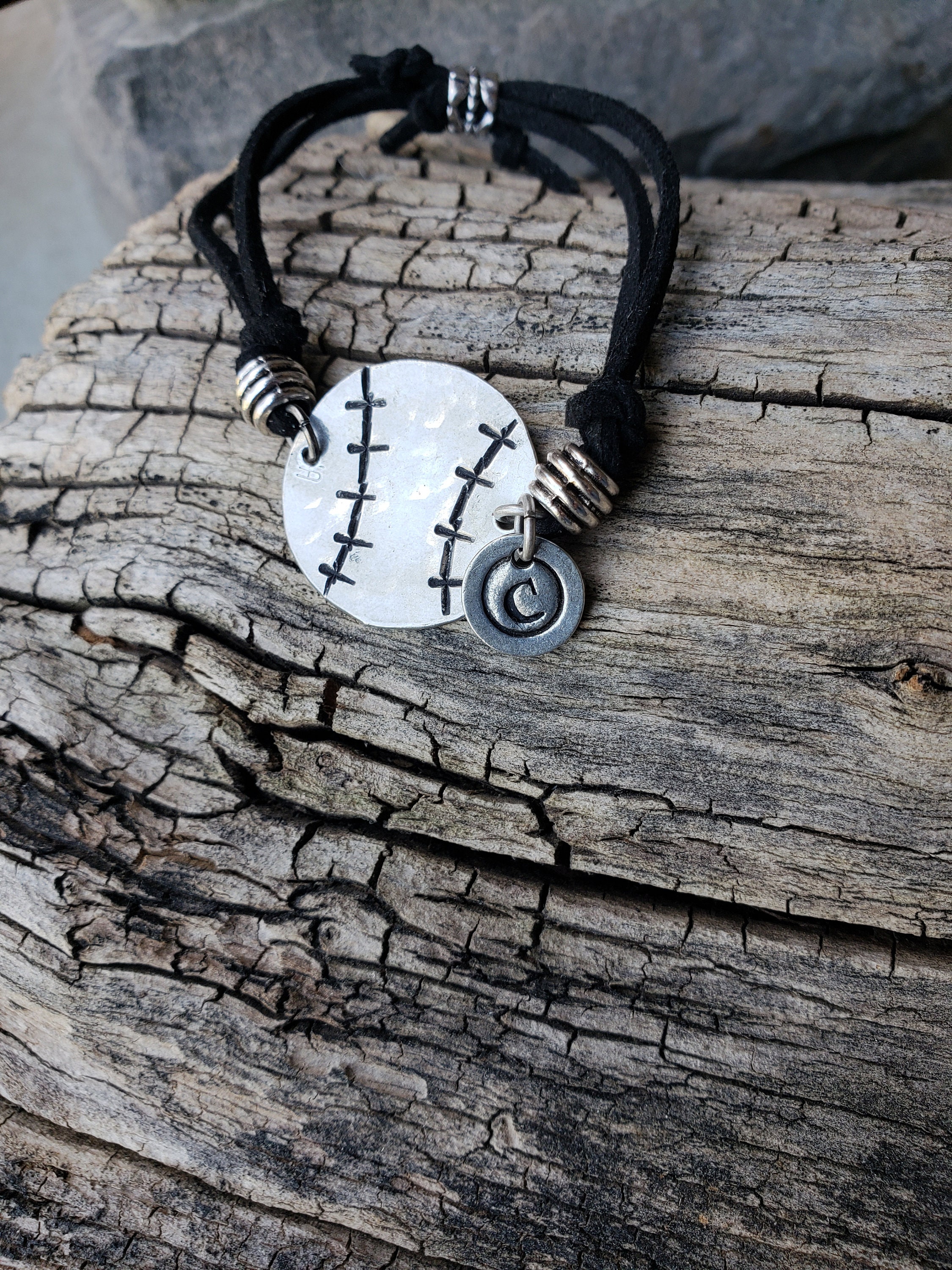 Baseball Bracelet - Etsy