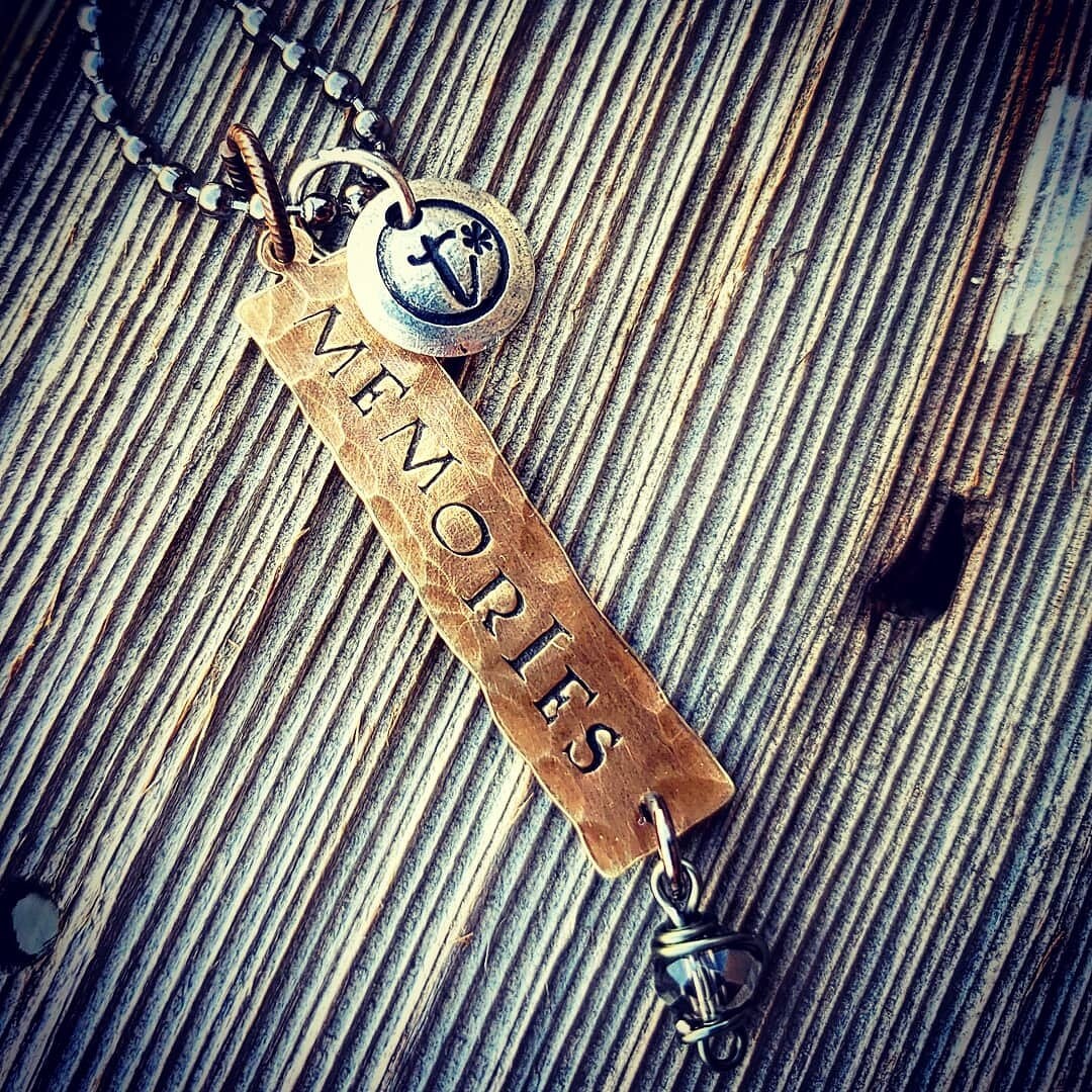 Memorial Necklace; Memories - Etsy
