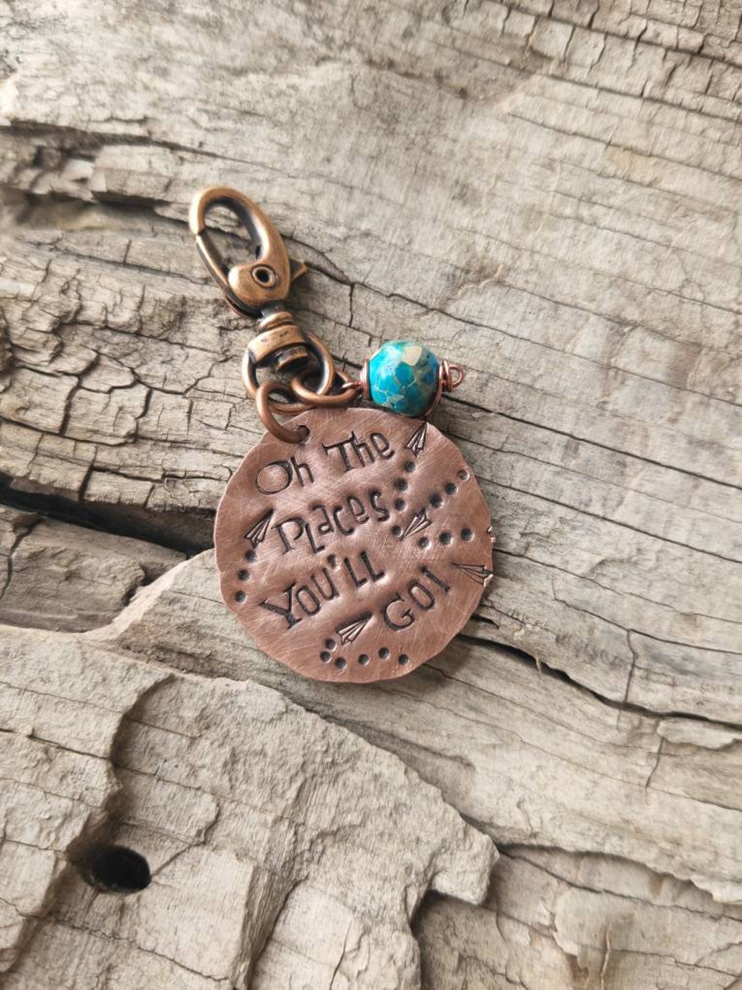 Oh the Places You'll Go Keychain - Etsy
