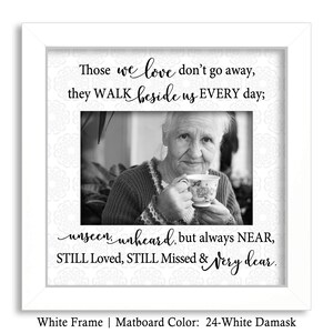 Bereavement Frame, Loss of Loved One, Grief and Mourning, Sympathy Gift ...