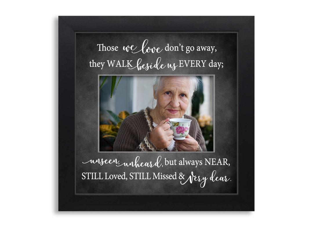 Bereavement Frame, Loss of Loved One, Grief and Mourning, Sympathy Gift ...
