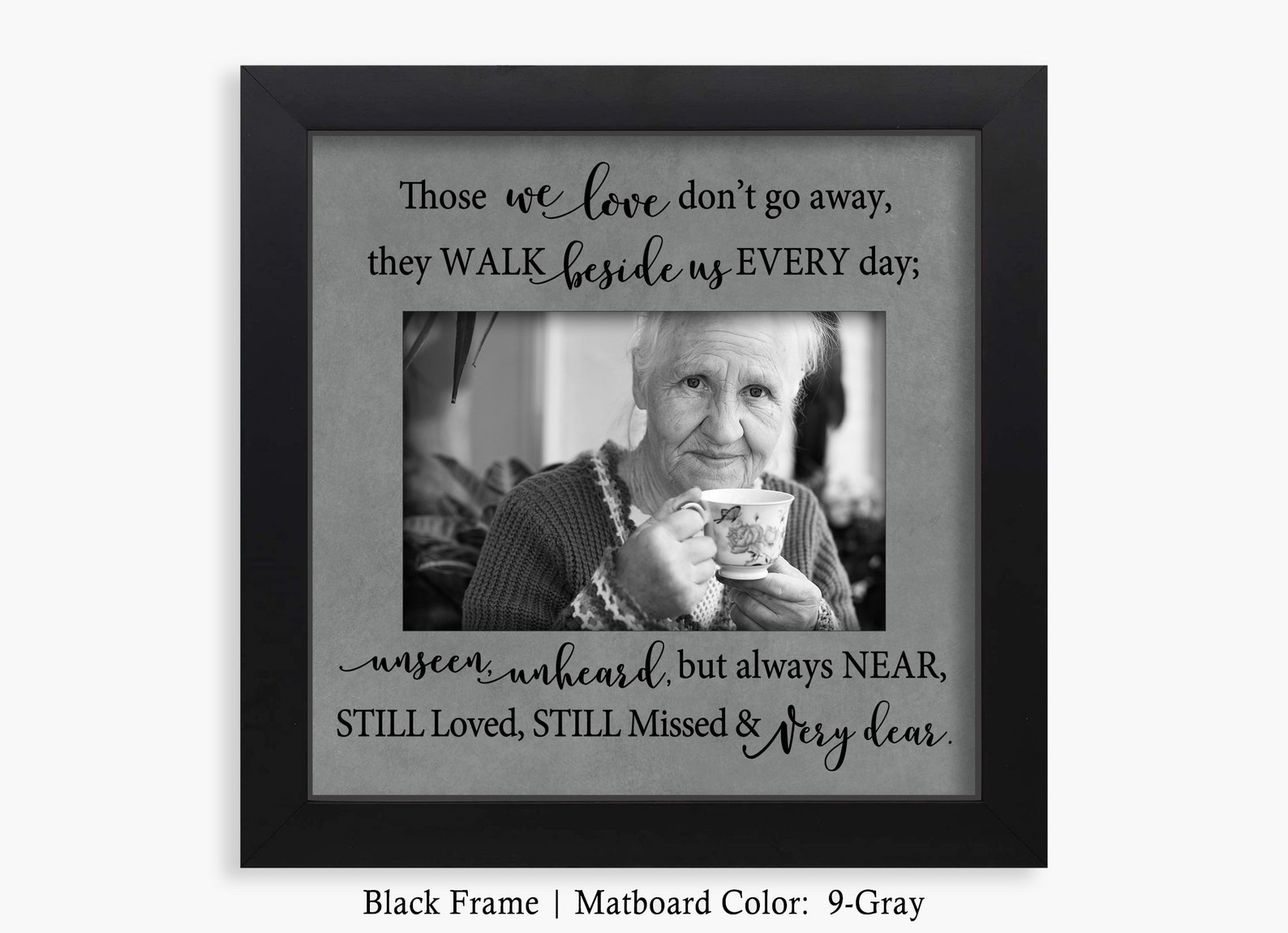 Bereavement Frame Loss of Loved One Grief and Mourning - Etsy