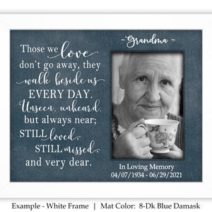 Grief and Mourning, Picture Frame, Memorial Picture Frame, Sympathy ...