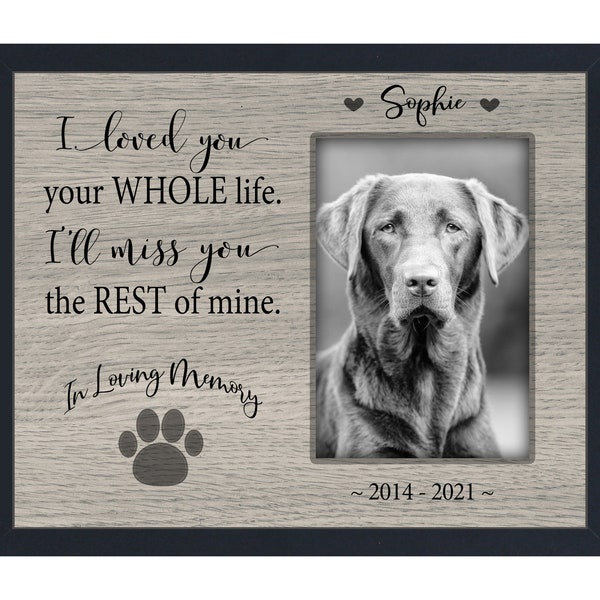 I Loved You Your Whole Life Frame - Etsy