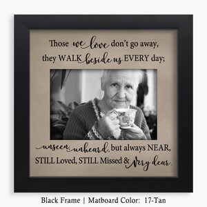 Bereavement Frame, Loss of Loved One, Grief and Mourning, Sympathy Gift ...
