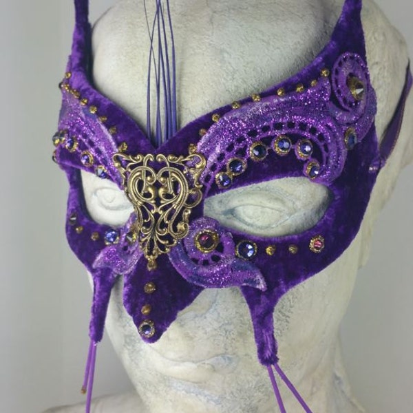 Purple Mask - Etsy