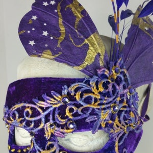 Purple Masquerade Mask//masquerade Mask Purple//masquerade Ball Mask ...