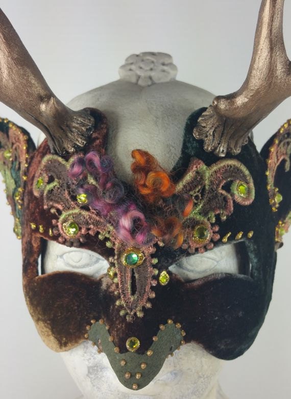 Pan Masquerade Mask//masquerade Mask Pan//mens Masquerade | Etsy