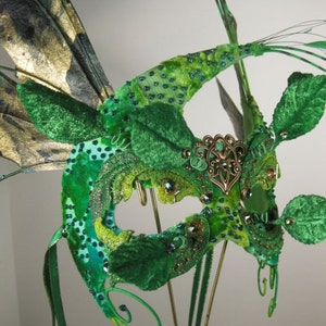 Green Masquerade Mask//masquerade Mask//mask//masquerade Ball Mask ...