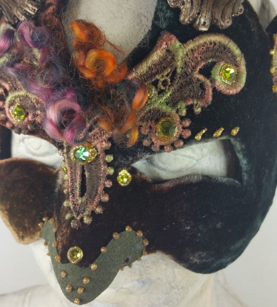 Pan Masquerade Mask//masquerade Mask Pan//mens Masquerade | Etsy