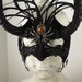 Masquerade Mask Black Spider//masquerade Ball Mask//halloween - Etsy UK