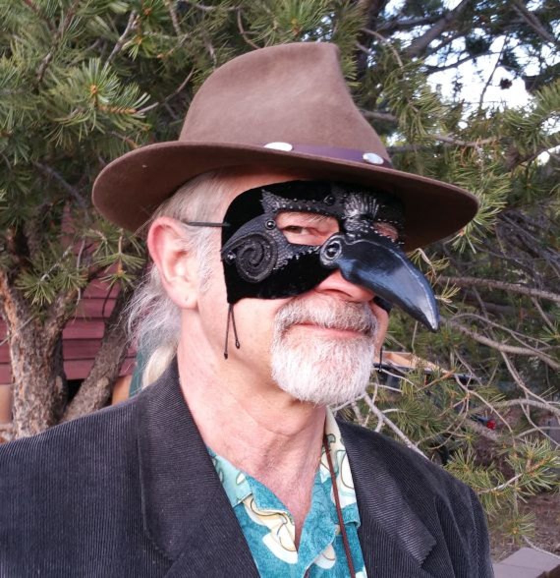 Raven Masquerade Mask Black//black Masquerade Mask//masquerade - Etsy