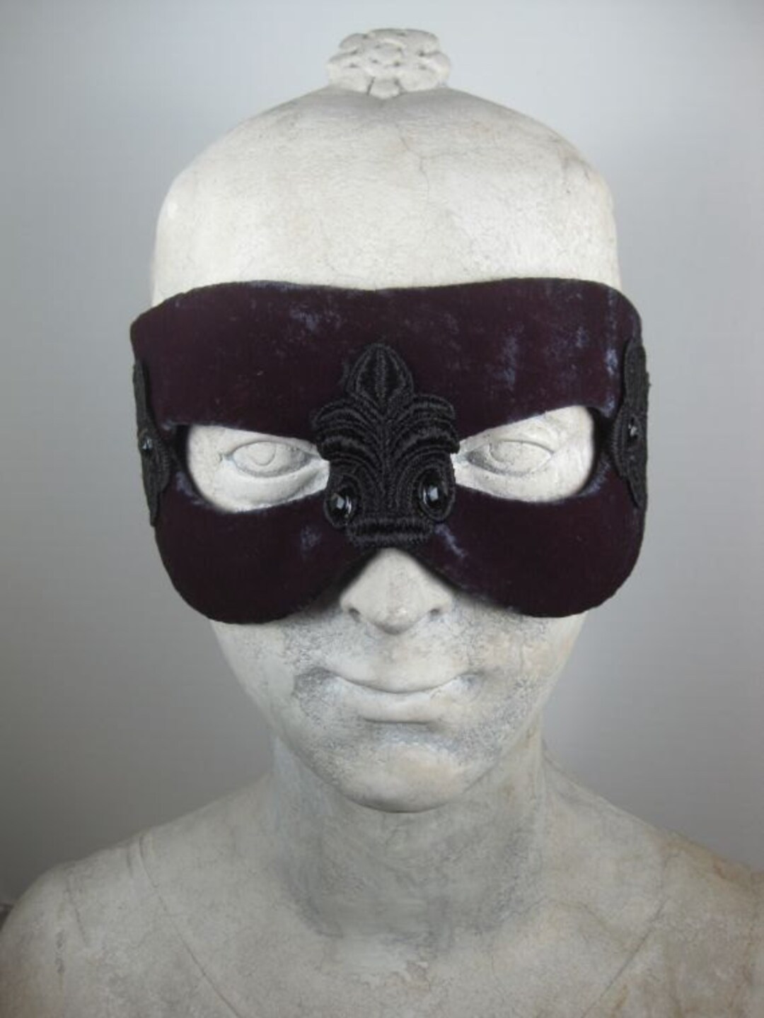 Masquerade Mask Mens//masquerade Mask Simple//black Masquerade Mask ...